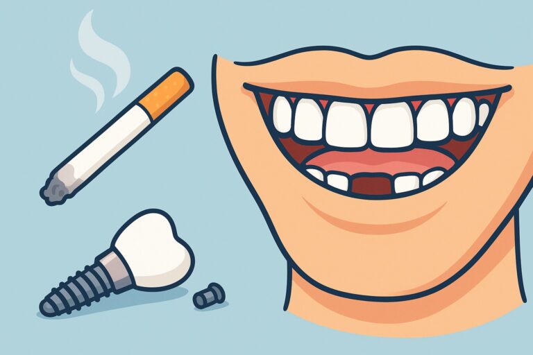 Light Smoking After Dental Implant